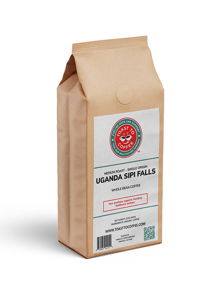Uganda Sipi Falls Coffee–Organic Medium Roast | Fruit & Caramel Notes